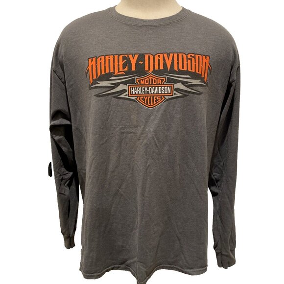 Harley-Davidson | Shirts | Harley Davidson Long Sleeve Shirt Xl ...